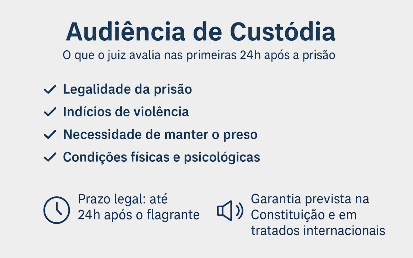 Audiência De Custódia Em 2025 O Que é Como Funciona